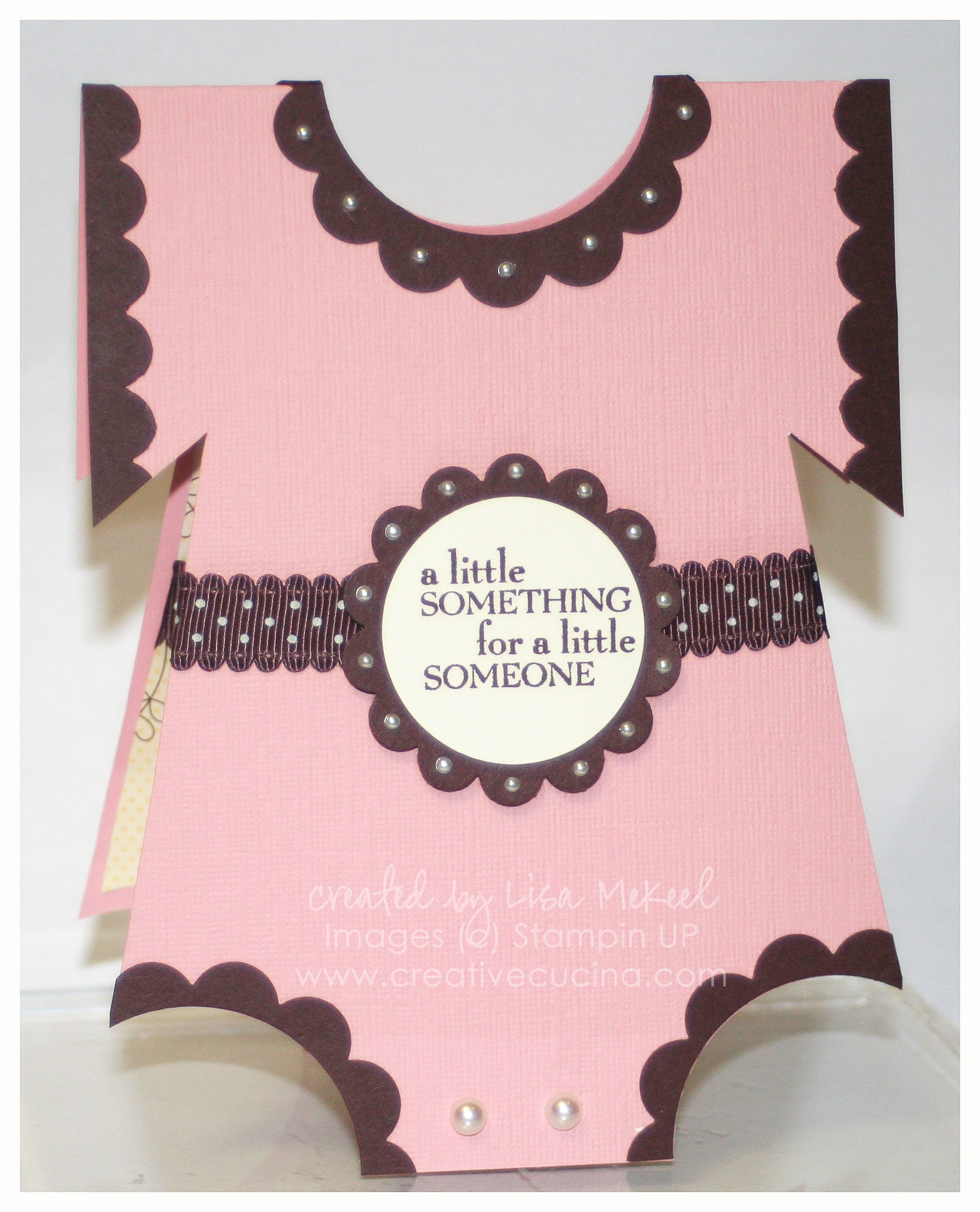 It s A Girl Onesie Card Baby Gift Card Holder 
